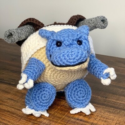 Blastoise Amigurumi Pattern PDF - Etsy