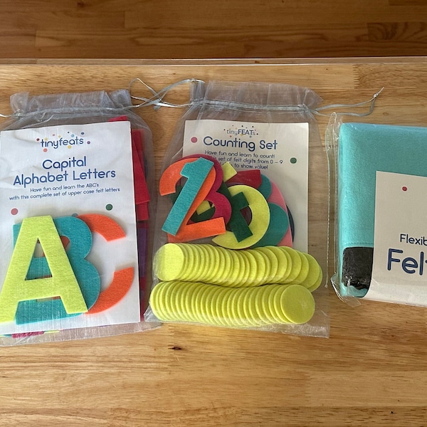 Pink Flannel Boards Felt Boards for Kids Educational Toy for Toddler ...