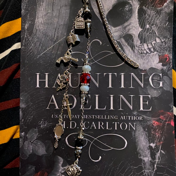 Book Bling - Haunting Adeline Inspired Bookmark - Zade & Adeline - Cat ...