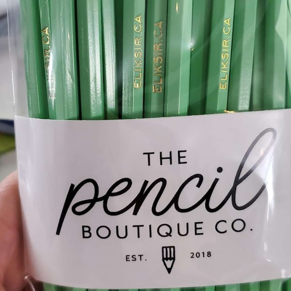 Personalized Pencils: Engraved Corporate Gifts, Business Branding - Etsy