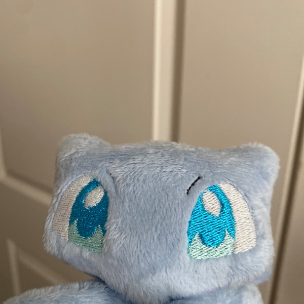 6" Mew and Shiny Mew Plushie Pokemon Inspired Minky Handmade Plush - Etsy