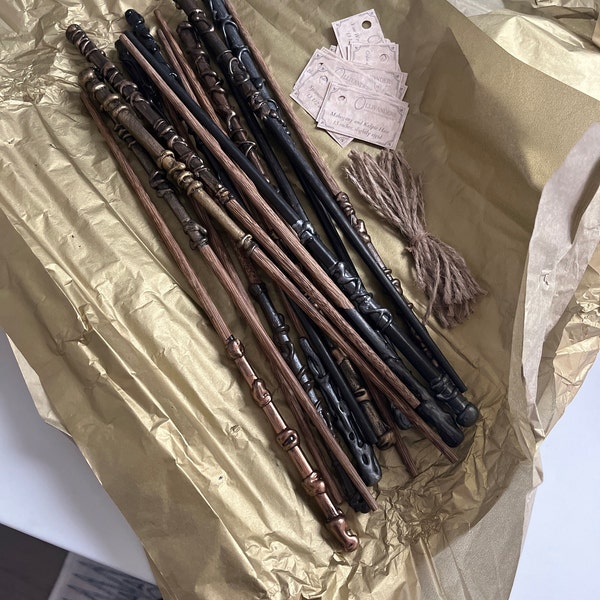 Character Inspired Wands - Replica Magic Wands - Cosplay - Witch ...