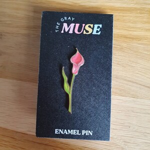 White Orchid Floral Enamel Pin White Flowers Gift Flower - Etsy