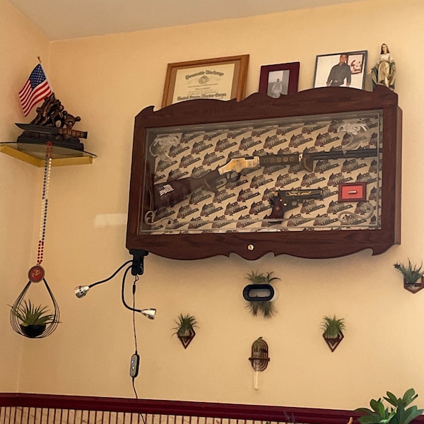 Wall Air Plant Holder Display (hanging) - Air Plant Hanger - Hexagon ...