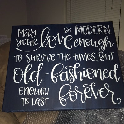Custom 11x14 Canvas Quote Art Hand-painted Calligraphy - Etsy