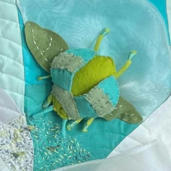 Spring Felt Beetle PDF Pattern Download, Sewing Tutorial - Etsy
