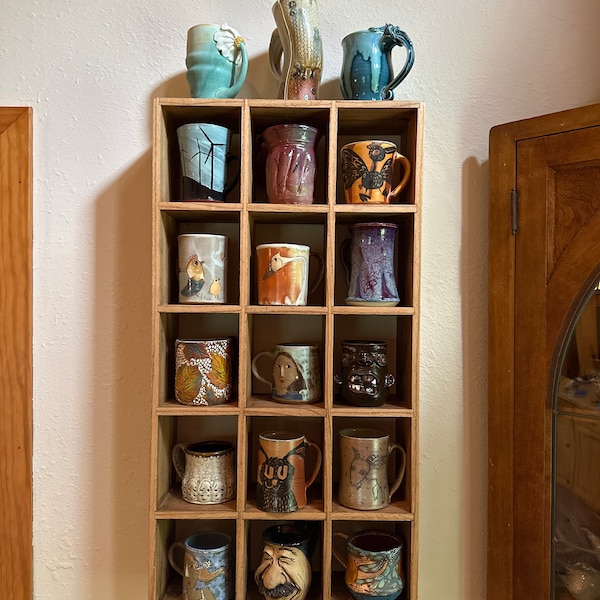 Coffee Mug Storage~coffee Cup Storage~coffee Mug Shelf~coffee Cup Shelf ...