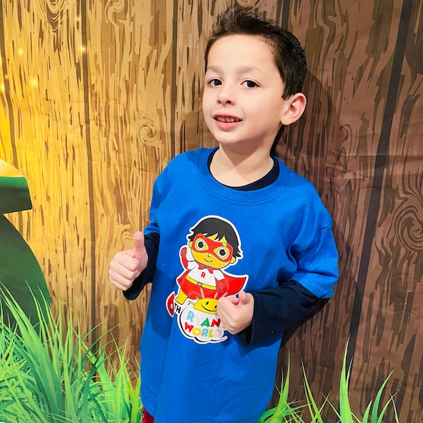 Custom Ryan’s World Youth Shirt - Etsy
