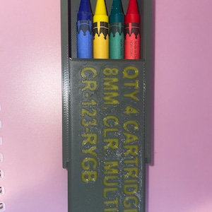 Tactical Crayon Case - Etsy