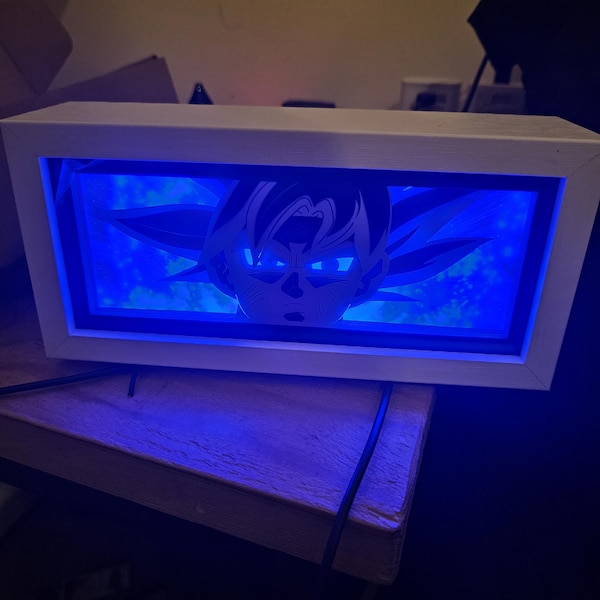 Jujutsu Kaisen Light Box | Gojo Anime Night Light | RGB Manga Lightbox ...
