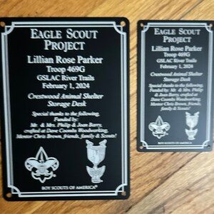 Scout Leader Plaque Frame Boy Scout Troop outdoors Theme Frame, Scouts ...