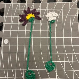 Crochet PATTERN Star and Moon Bookmark Easy With Detailed Photos US ...