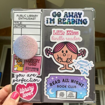 Public Library Enthusiast Sticker Bookish Stickers Bookworm Decals ...