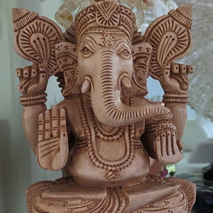 Karungali Karuppu Swamy Idol 9 Inch Ebony Wood Karuppanna Swamy Statue ...