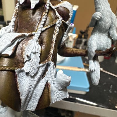 Werewolf Miniature Tabletop RPG Miniature Creature Armory Roleplaying ...