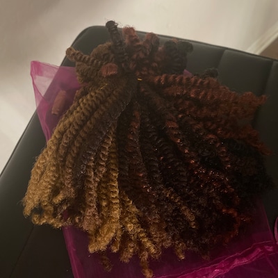 Tapered, Shaved Sides Nubian Twist, Nubian Spring Twist, 4c Twist ...