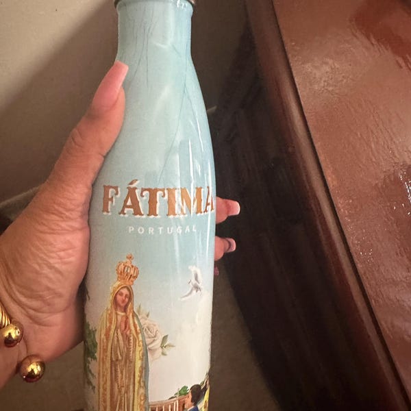 Fatima Holy Water Water From Fatima Shrine in Portugal - Etsy