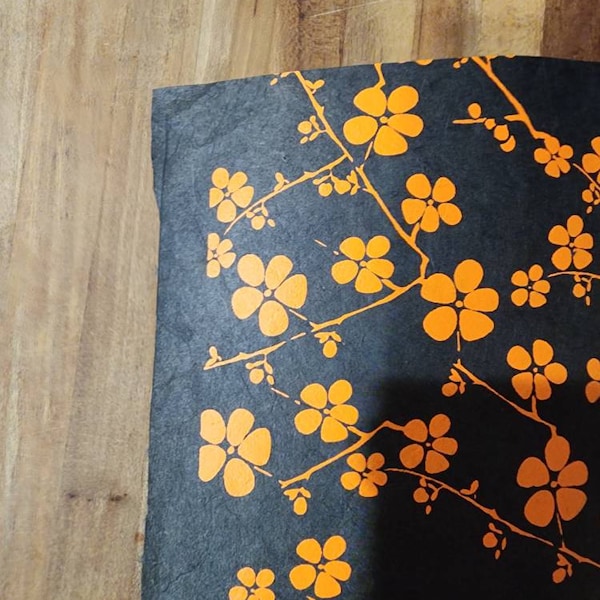 Mulberry Flower Paper Sheet, Handmade Decorative Paper, Handmade Paper ...