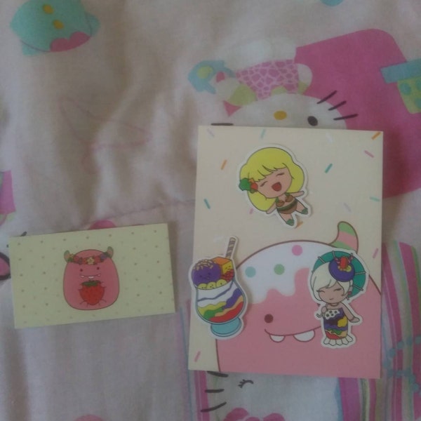 Cute Kawaii Halo-halo Dessert Sticker, Filipino Dessert Sticker, Pinoy ...