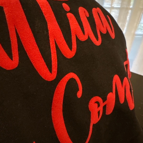 Puff Vinyl Sweatshirt ***CUSTOMIZABLE*** Sports School Spirit Gift ...