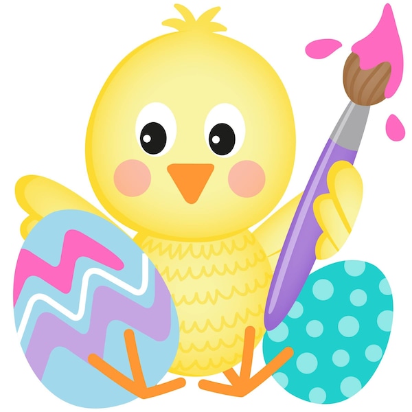 Easter Clipart Bundle, Easter Digital Stamps, Easter Digital Paper ...