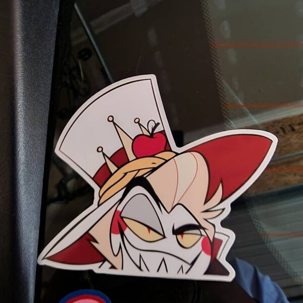 Front Facing Allan Smiling Friends Sticker Waterproof Adult Swim Decal ...