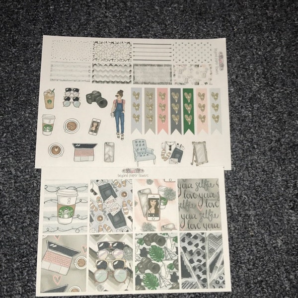 The Planner Fashionista Weekly Kit - Etsy