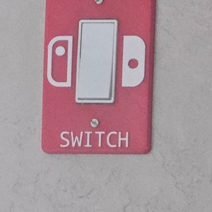 Nintendo Switch Light Switch Plate - Etsy
