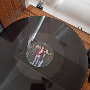 12 Vinyl Record Mixtape Two Sided Black Fully Custom - Etsy