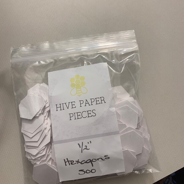 Hive Paper Pieces - 2-1/2" EQUILATERAL TRIANGLES - English Paper ...