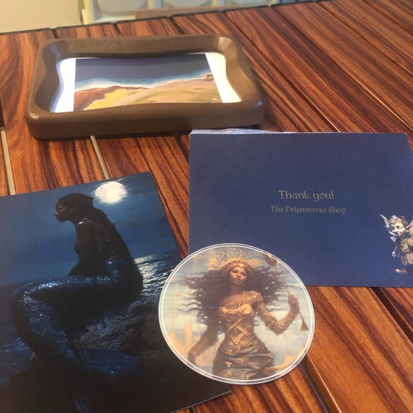 BLACK MERMAID STICKER Melanin Mermaid Sticker Black Girl Magic Sticker ...
