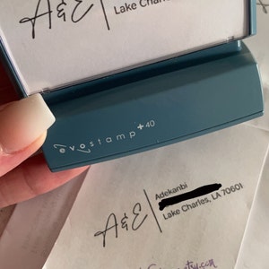 BEST QUALITY Stamp on Etsy Custom Return Address Stamp Self - Etsy