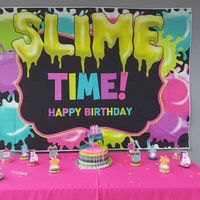 Slime Birthday Party Theme | Slime Bash | Slime Party Decor | Slime ...