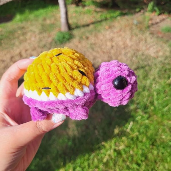 Pineapple Turtle Pattern Crochet PDF Download Beginner Friendly ...