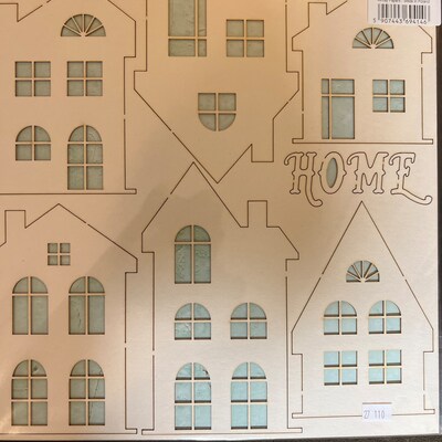 Mintay Houses Set Chippies Chipboard Sheet Mintay Chippies Mintay ...