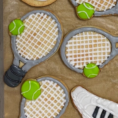 Tennis Cookie Cutter Tennis Racket Cookie Cutter Tennis Gift - Etsy