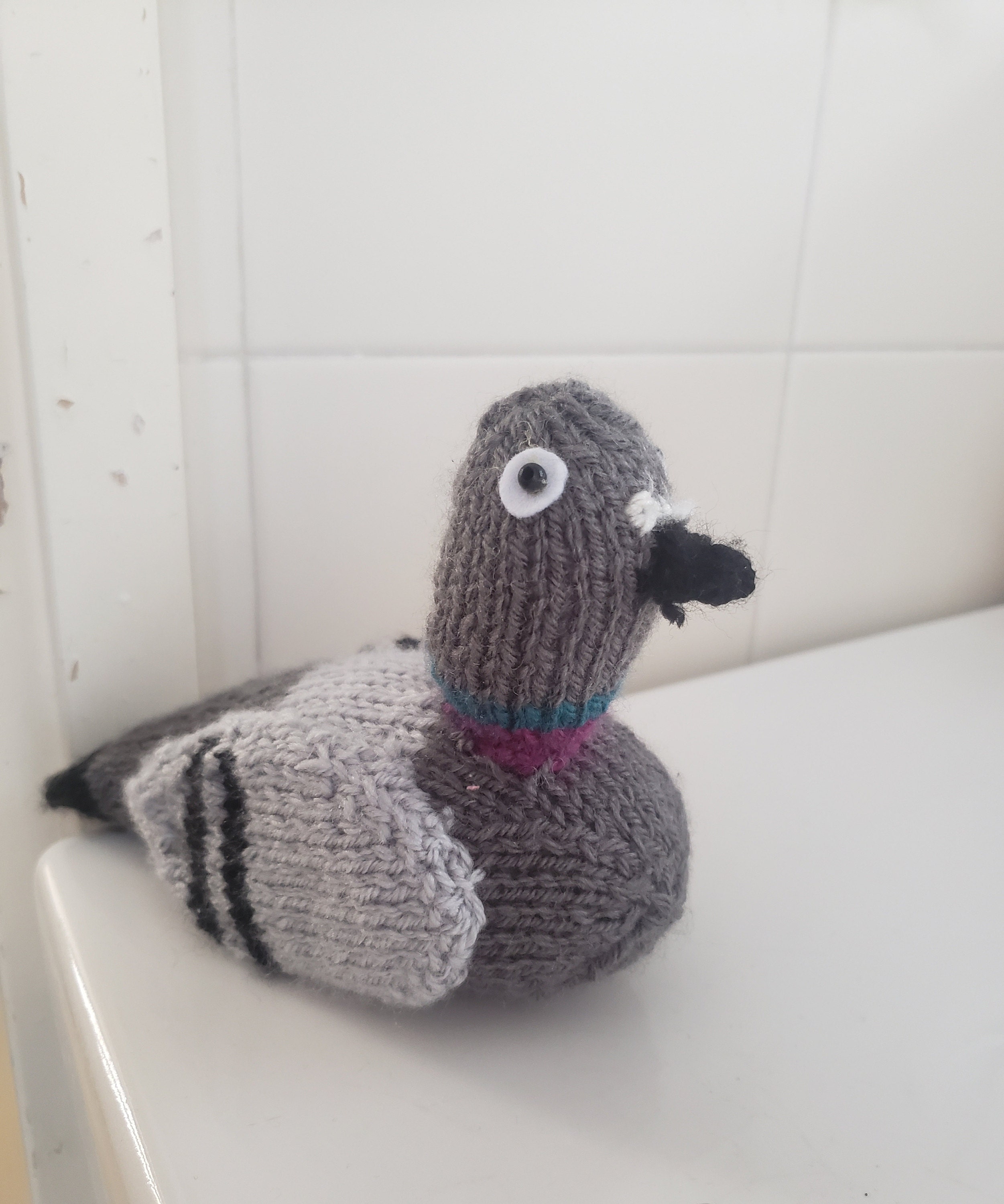 Pigeon Knit Kit All You Need to Knit a Cute Pigeon Bill | Etsy