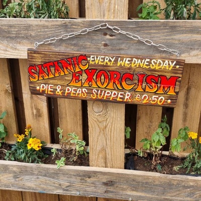 Hand Painted Chicken Coop Sign, the Hen Pen, Poultry, Back Garden Hens ...