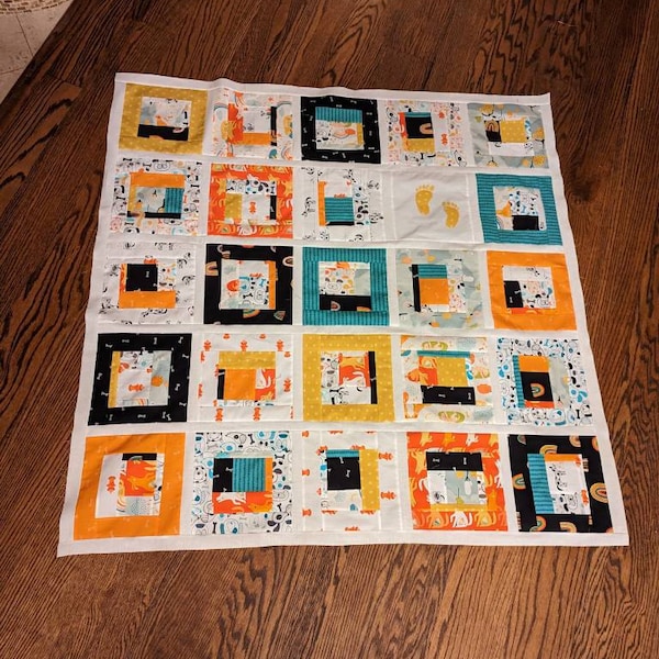 Small Steps Quilt Pattern – Beginner Friendly Unisex Baby Quilt - Etsy