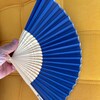 Custom Paper Fans on Handle and Fan Face. Printed Paper Fans With ...