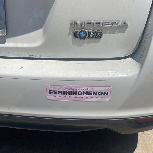 Femininomenon 2024 Vinyl Sticker - Women's Rights, Leftist, Pro-choice ...