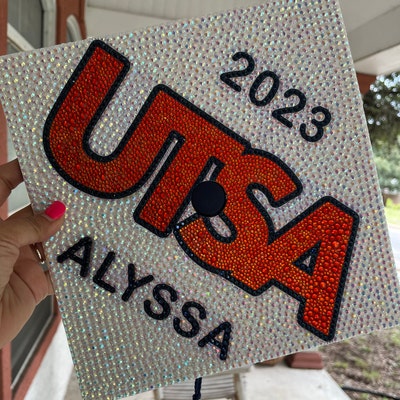 CUSTOM Barbie Jeweled Graduation Cap Topper College Graduation High ...