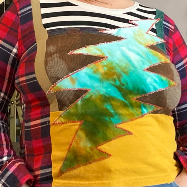 Lotus Banner – Upcycled Fabric Wall Art – One of a Kind & Sustainable ...