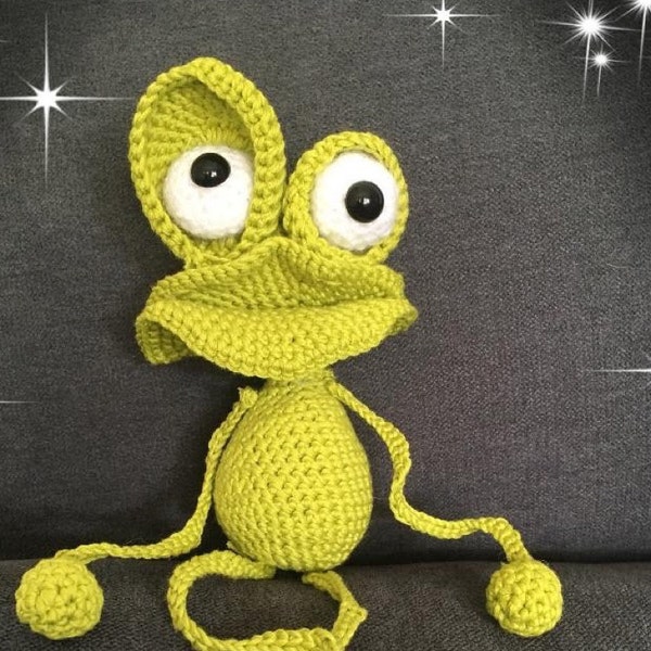 CROCHET PATTERN - Alex the Frog - Etsy