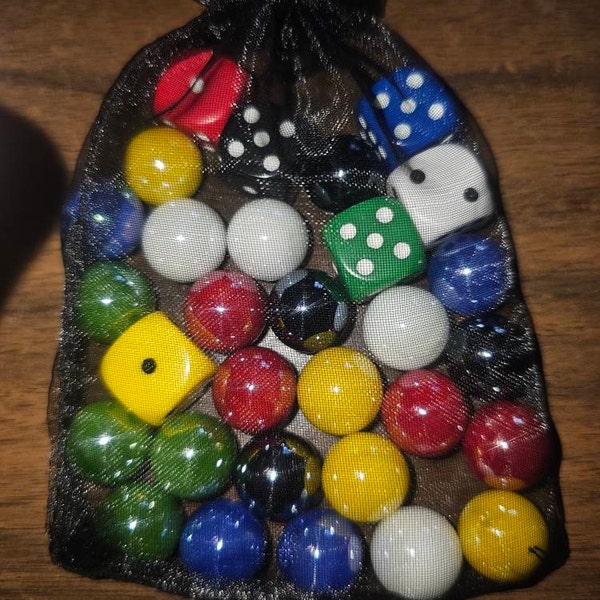 50 Mixed Target Marbles 5/8" (16mm) Diameter - FREE SHIPPING - Etsy