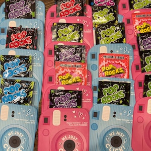 Instant Camera Valentines, Valentine Printable, Camera Valentine, Kids ...