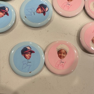 FIRST Birthday Custom Baby Stickers Waterproof, Custom Themed First ...