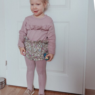 Bloomers, Floral Bloomer Shorts, Diaper Nappy Cover, Girls Romper ...