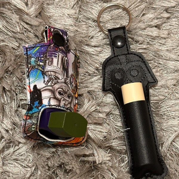 Cartoon White Kitty Inhaler Case Keychain, HK Inhaler Holder Keychain ...