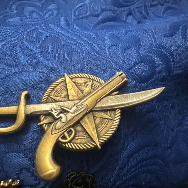 Treasure Cob Style Pirate Challenge Coin With Freemason Masonic ...